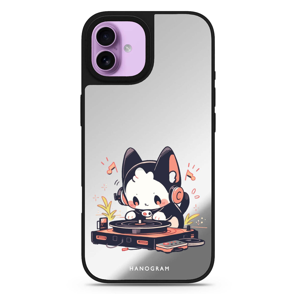 DJ Paws Play 鏡面手機殼 – HANOGRAM