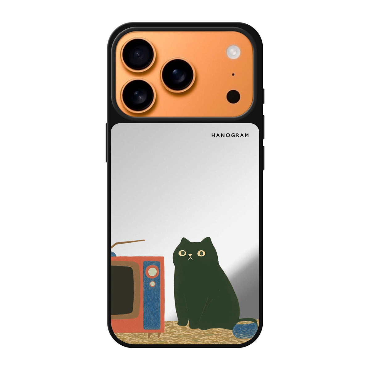 Lazy Screen Time 動物 iPhone 17 Pro Max 鏡面手機殼｜HANOGRAM