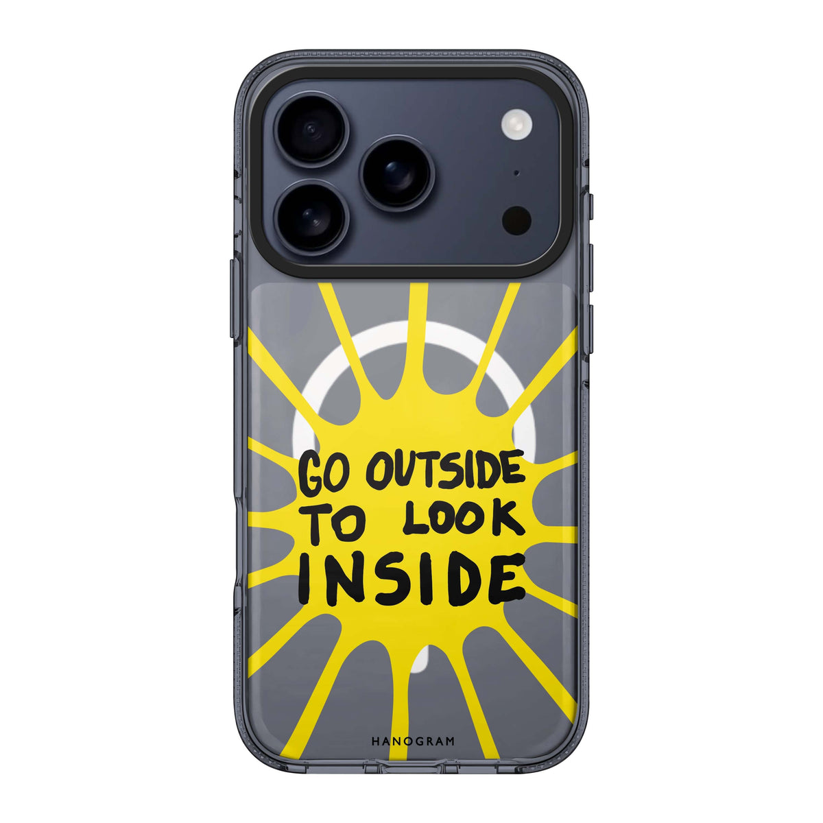 Go Outside to Look INSIDE shine 水晶透明保護殼 – HANOGRAM